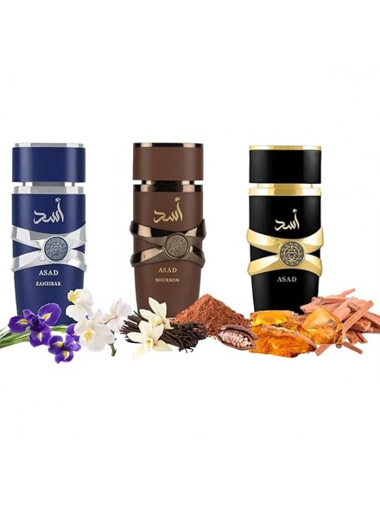 Perfumes Árabes Lattafa Asad Bourbon100ml